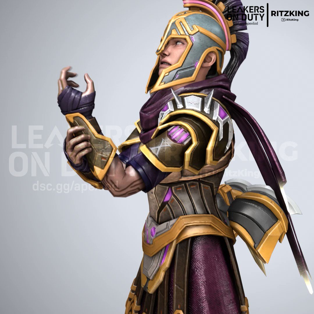 RITZKING on Twitter: "Wraith "Gladiator Themed" Legendary Skin | Apex Legends Mobile Season 3 # ...
