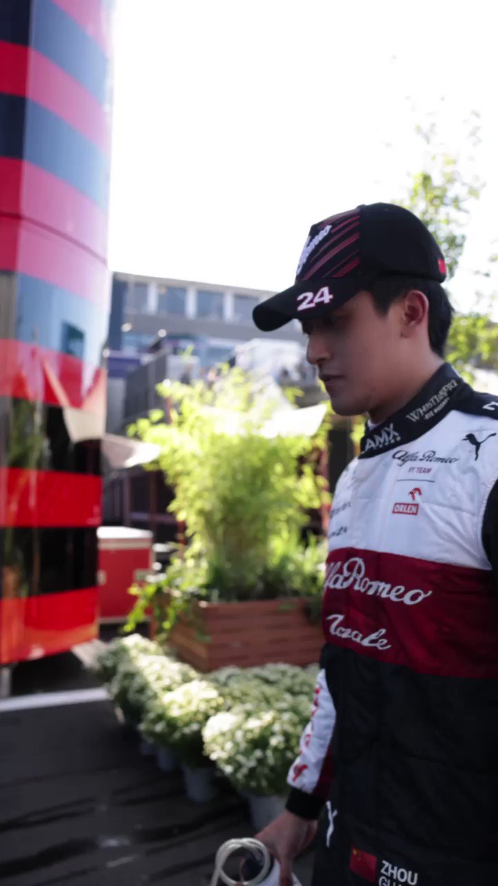 Alfa Romeo F1 Team ORLEN on Twitter: "Post race with @zhouguanyu24 🗣 https://t.co/wrFonk08Wu ...