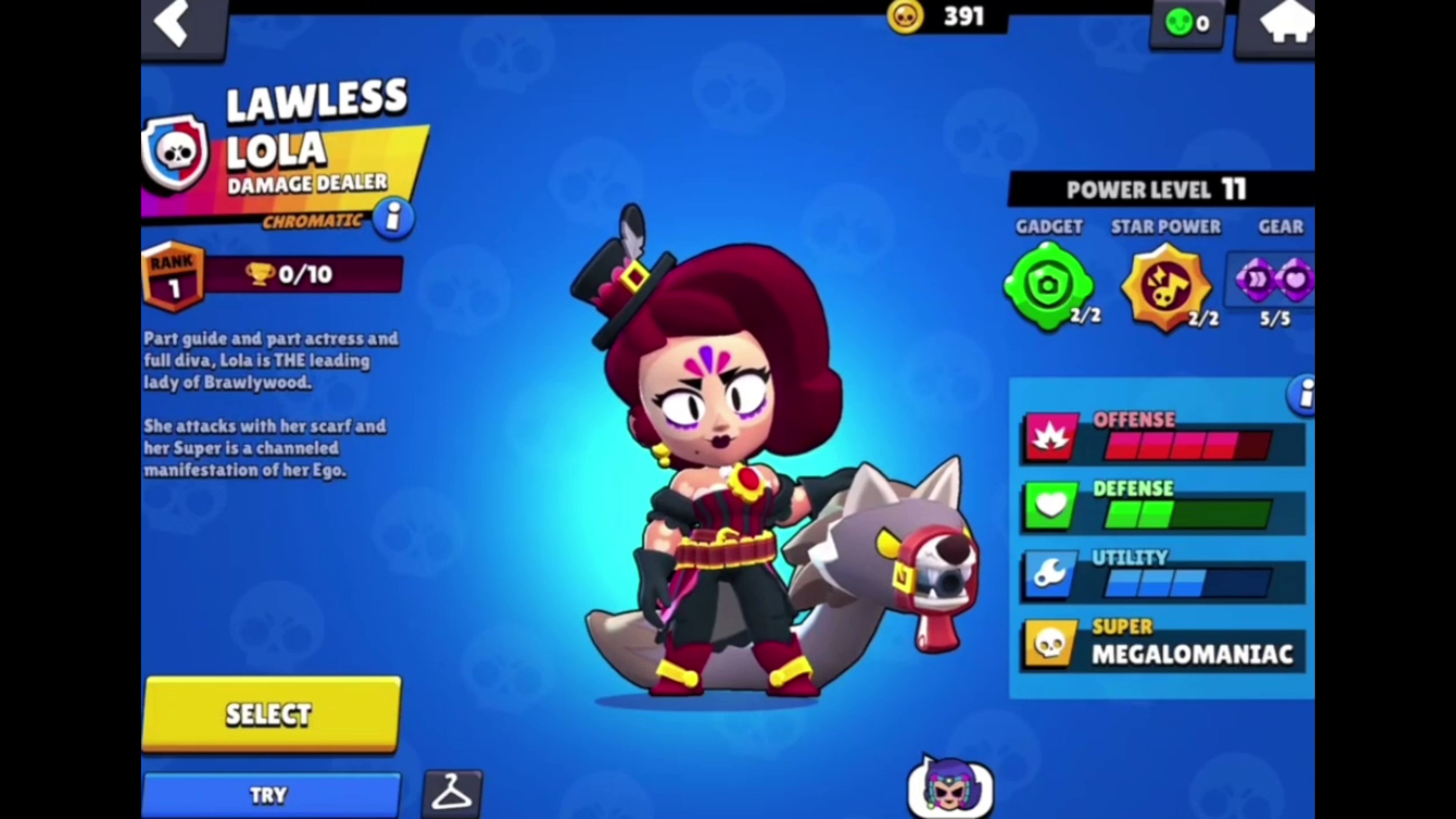 Brawl Stars Leaks On Twitter ⚠️new Lola Skin 📛name Lawless Lola 💲price 25000 Star Points 🗓