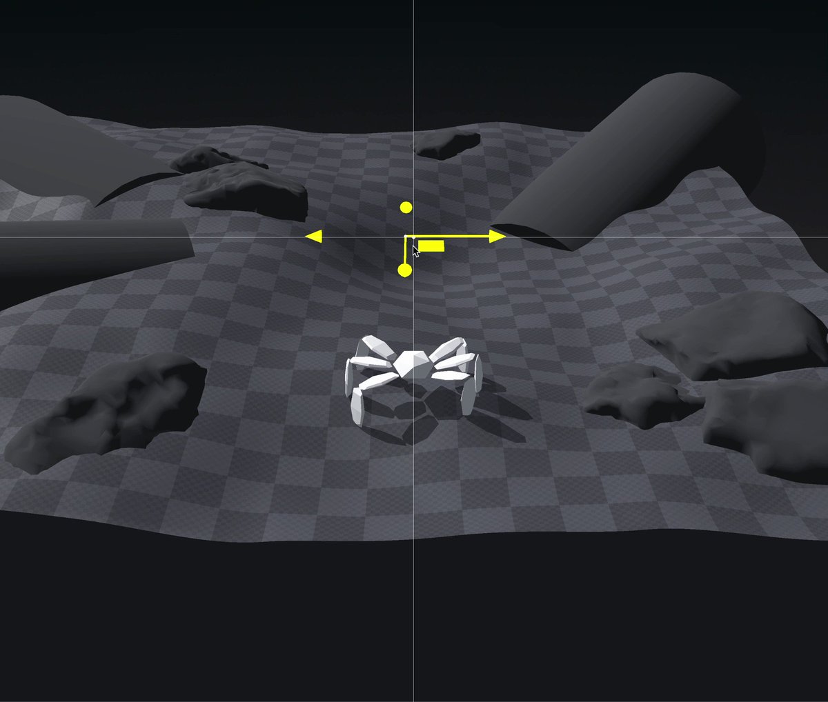 Three.js 🇺🇦 on Twitter: "RT @KMkota0: little robotic creature using inverse kinematics ...