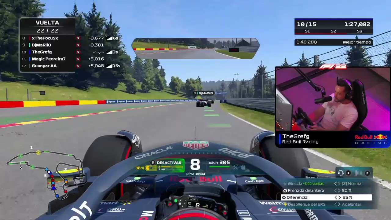 Grefg =) on Twitter: "Mi primer DNF en el Mundial de F1 💥😶 Lo mismo te hago un podio que se me ...