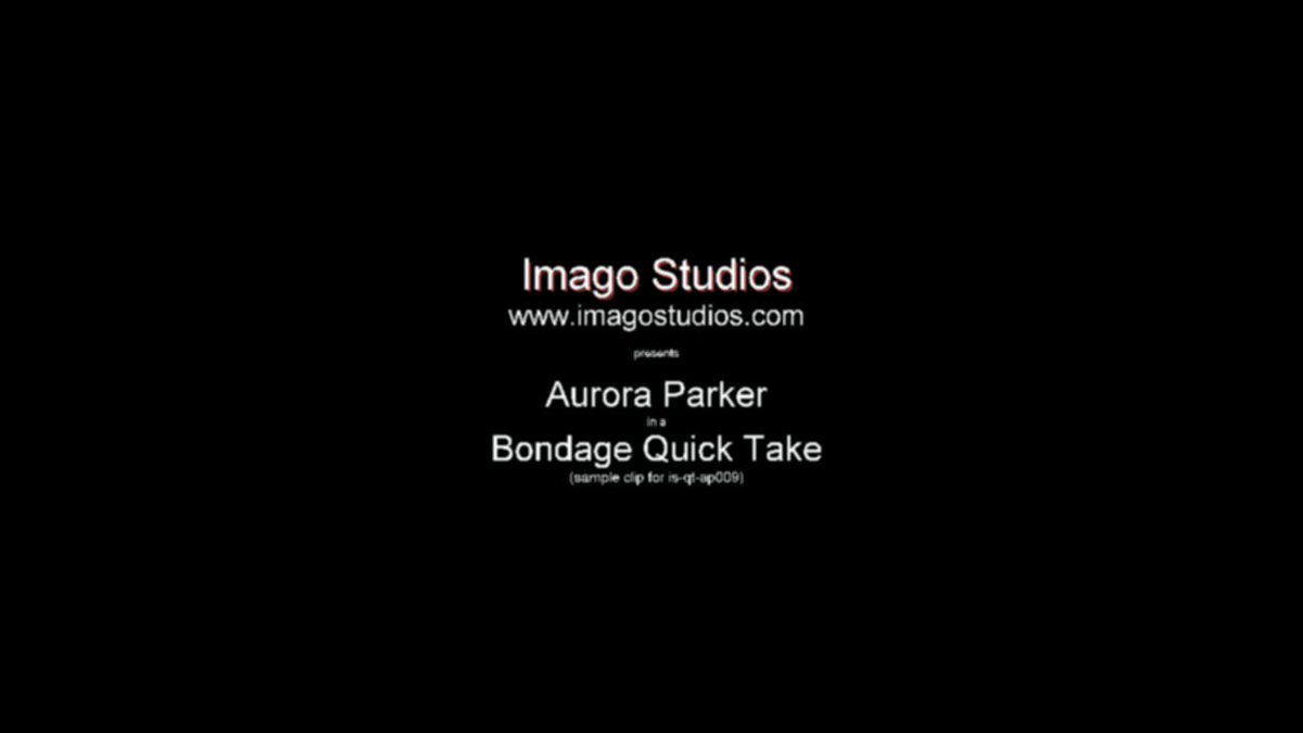 Imago Studios on Twitter: "Beautiful Asian model Aurora Parker is carried in already bound and ...