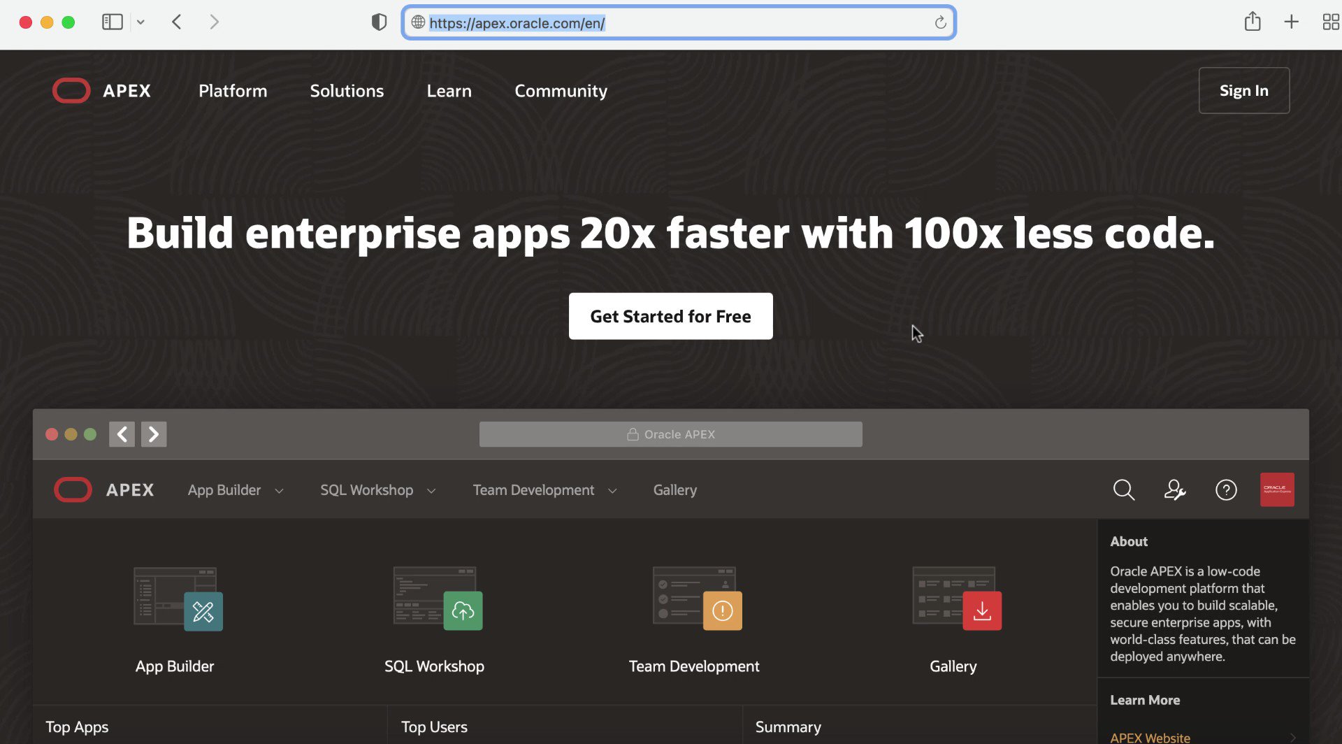 Oracle Apex Oracleapex Twitter