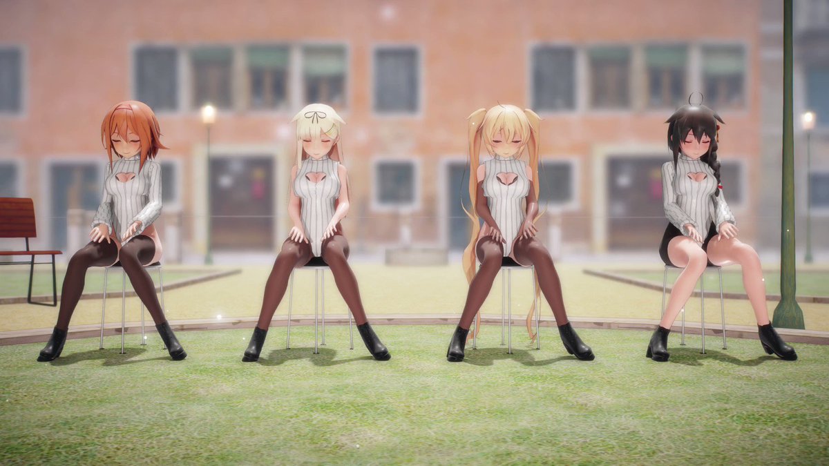 MMD紳士保管庫 on Twitter: "RT @mmd_000: 【艦これ】白露型でBrave Girls - Rollin'【4K】【MMD】【カメラ配布/Camera DL ...