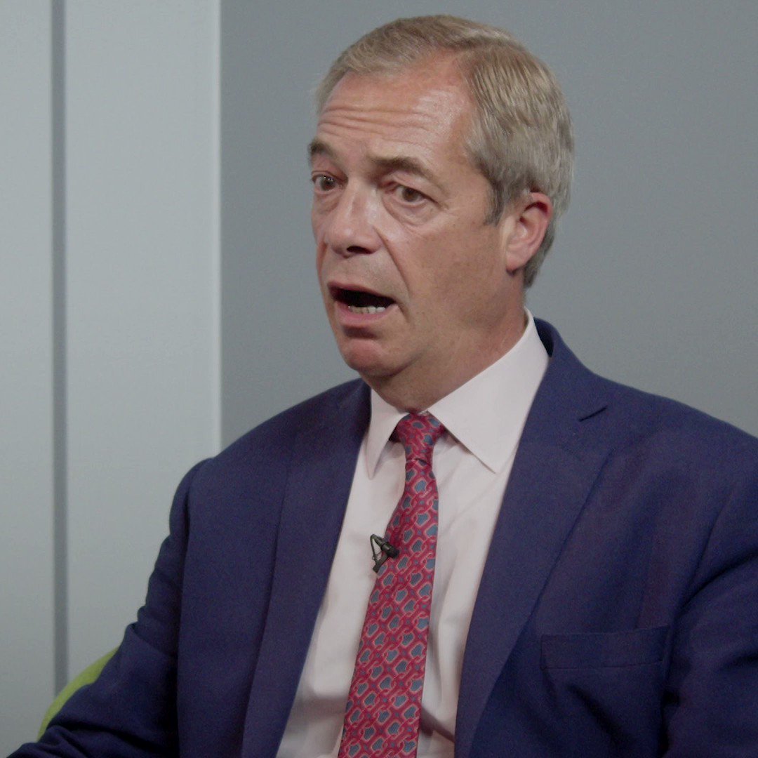 Nigel Farage: Why the Tories deserve a 1997-style wipeout / Twitter
