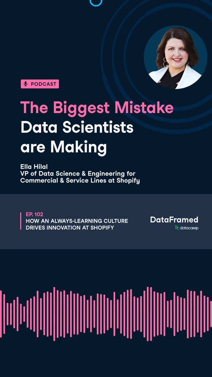 DataCamp on Twitter: "How does @Shopify drive an always-learning culture?💡 Join @a_hilal—VP of ...