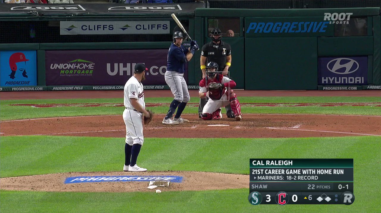 MLB HR Videos on Twitter: "Cal Raleigh - Seattle Mariners (21) https://t.co/IYWHoAUkAW" / Twitter