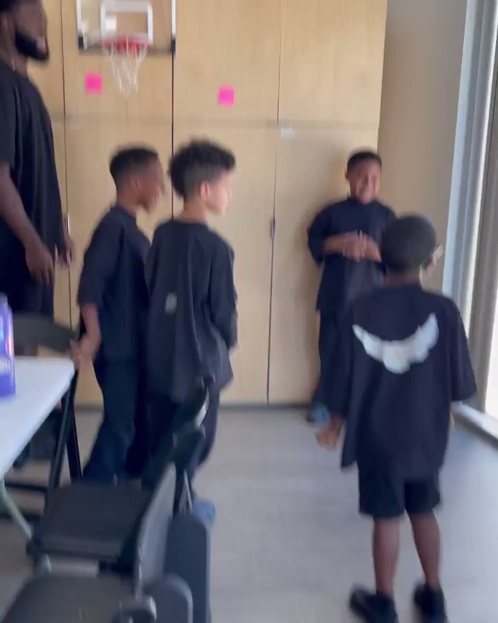 ClutchPoints on Twitter: "Jaylen Brown visiting the students at Donda Academy 🙌 (via @kanyewest ...