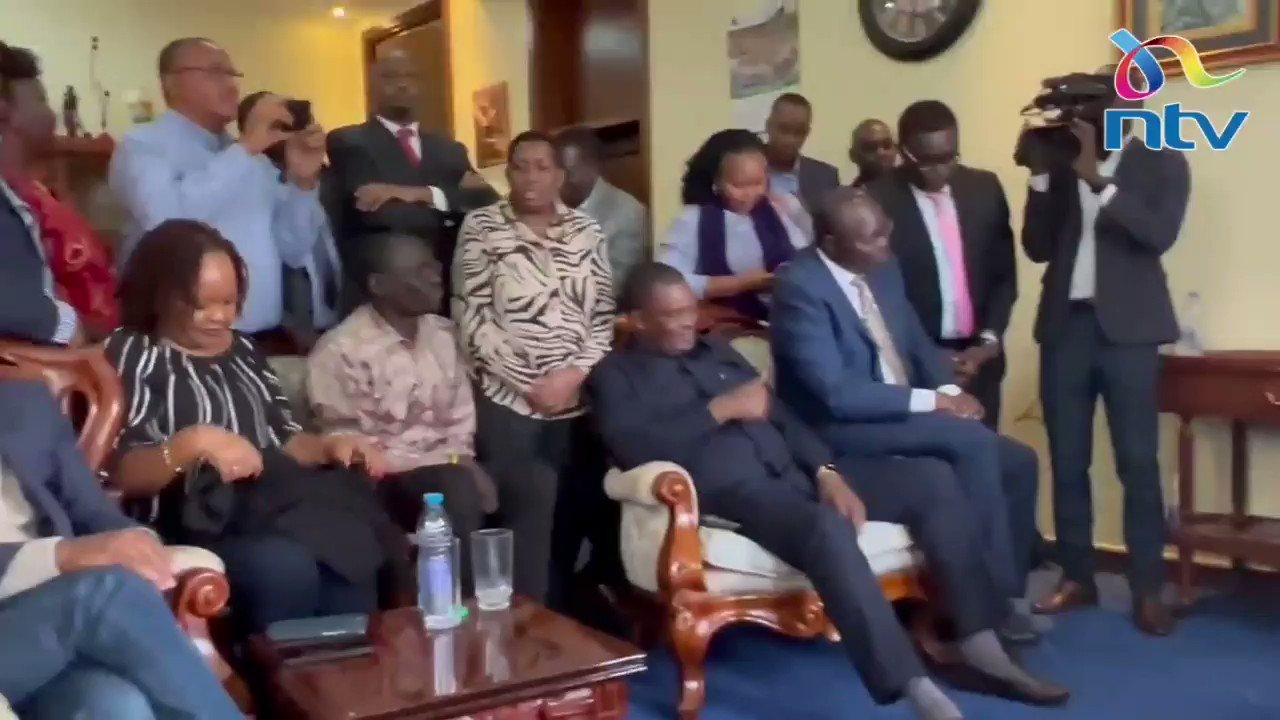 NTV Kenya on Twitter: "Ruto’s reaction when CJ Koome delivered Supreme Court's judgement ...