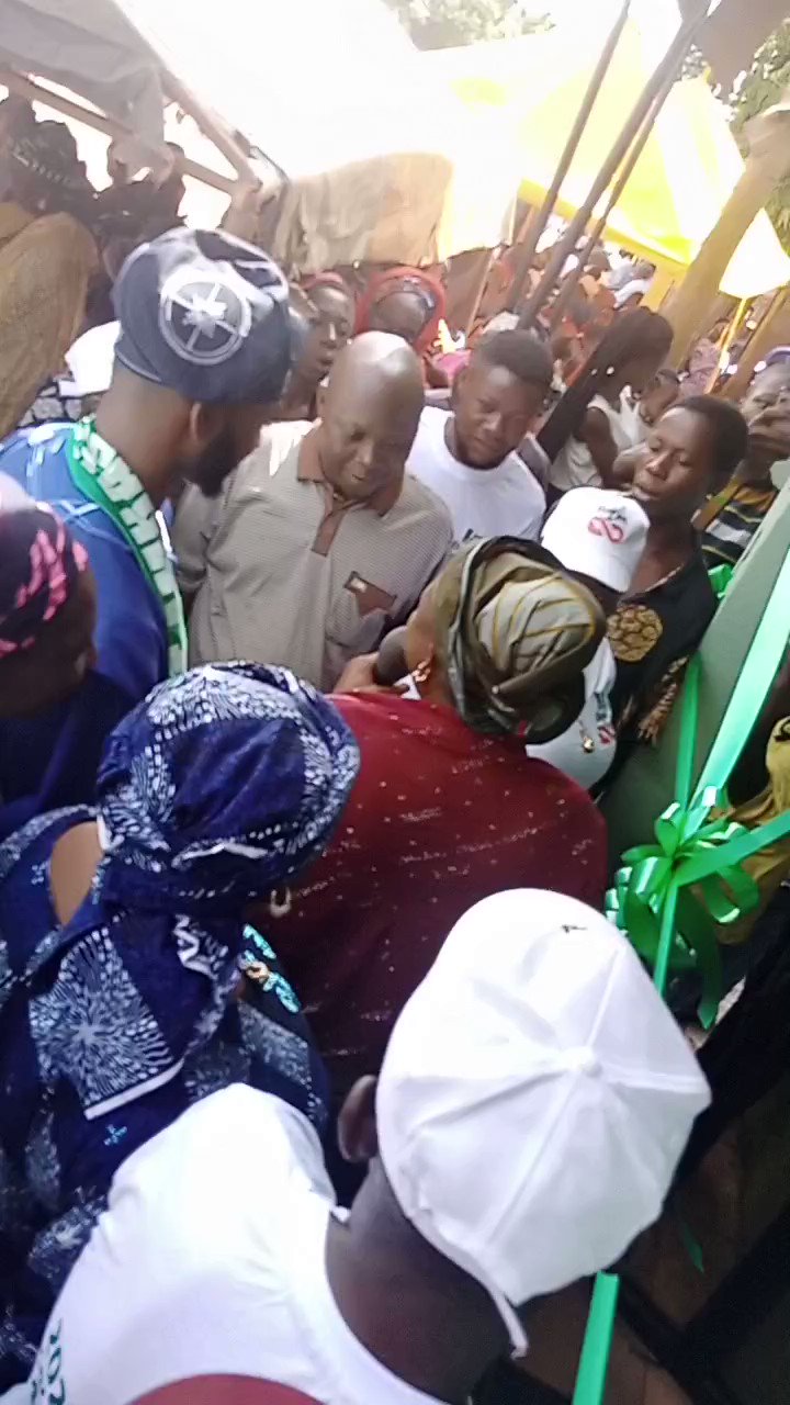 Ally Barjet on Twitter: ""in my personal capacity, I have donated a well furnished campaign ...