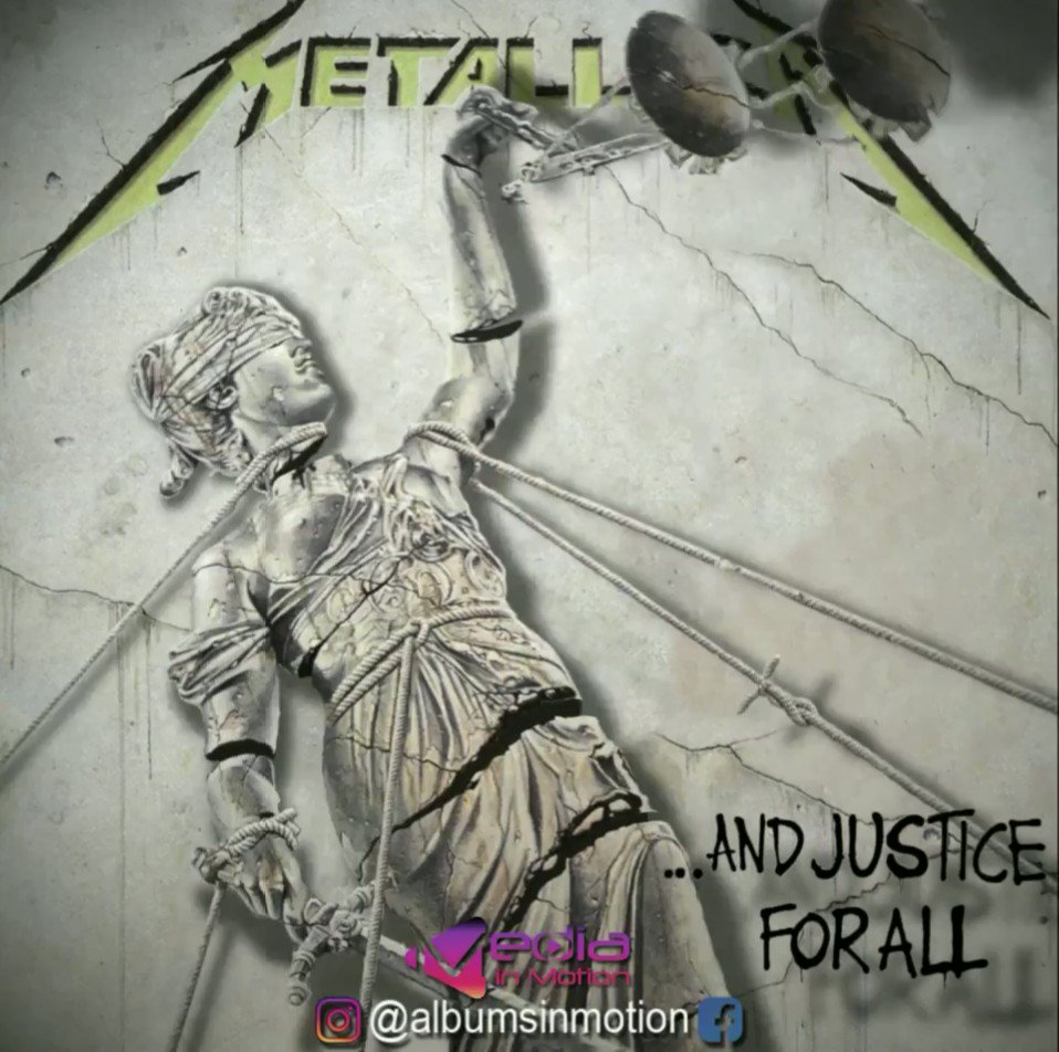 Metallica And Justice For All Album Cover