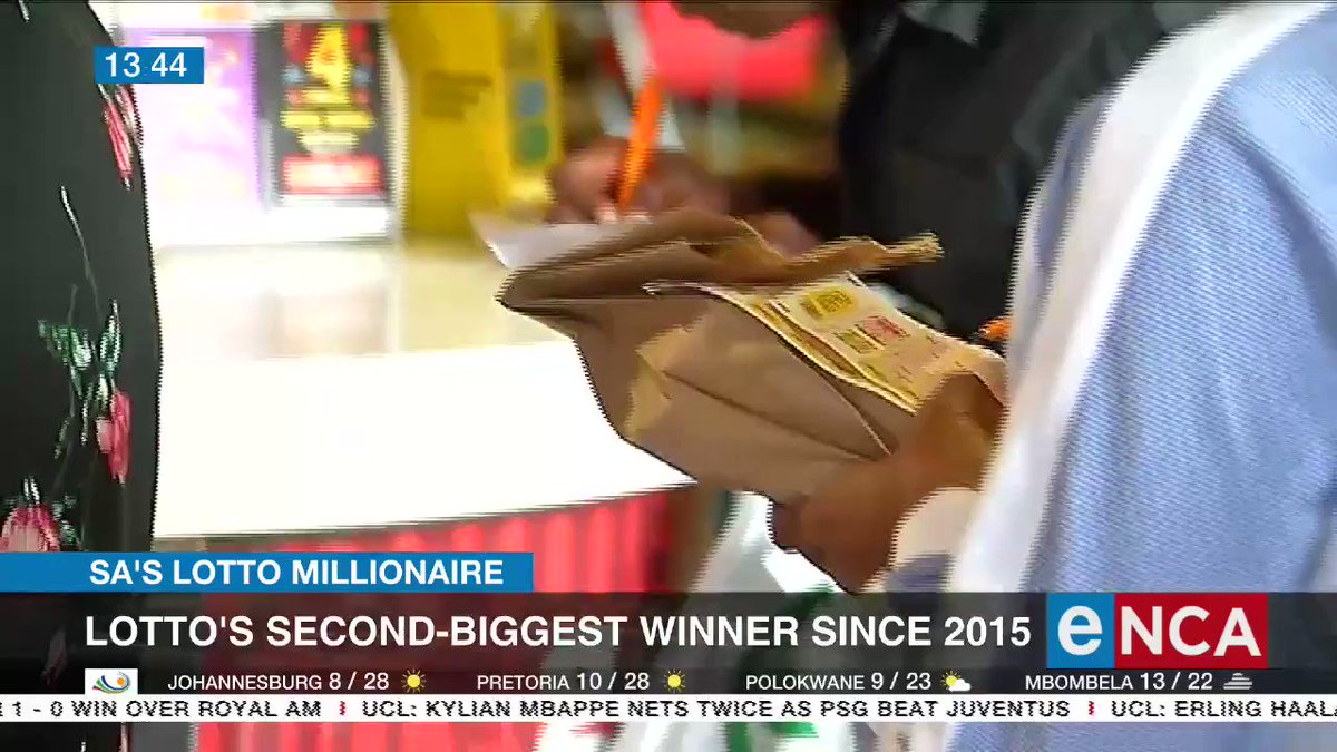 eNCA on Twitter: "South Africa's newest lotto millionaire says his life has completely changed ...