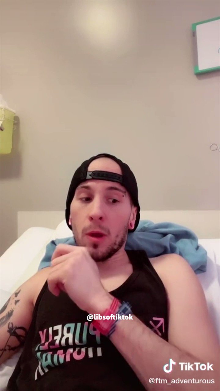 Libs of TikTok on Twitter: "Trans man talks about complications from phalloplasty surgery. This ...