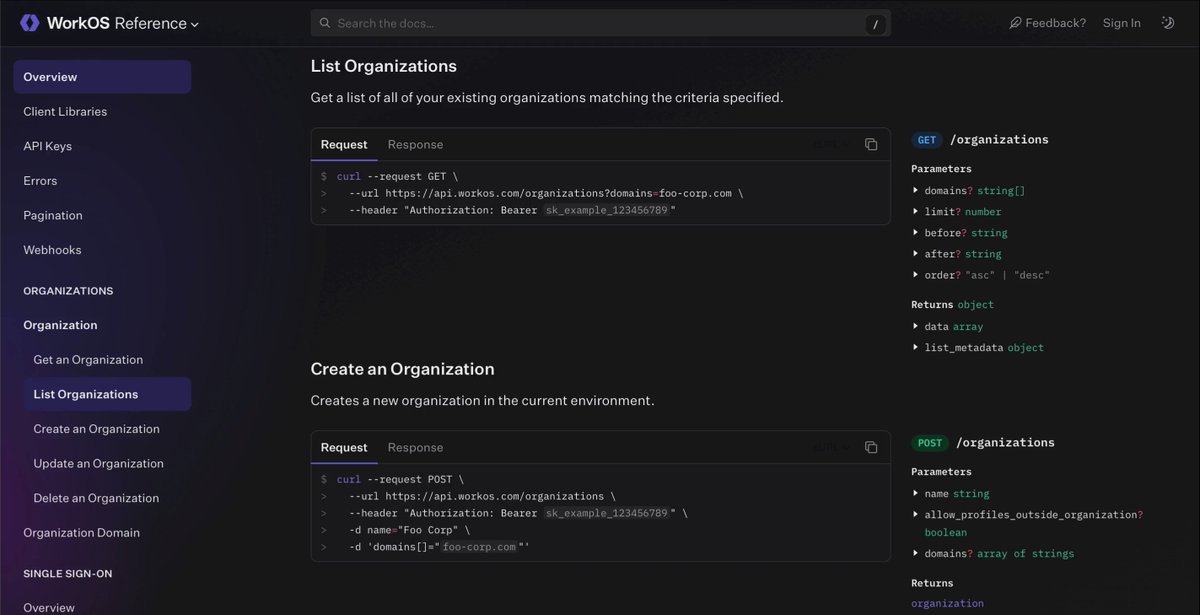 Radix On Twitter Rt Zenorocha Weve Been Working Super Hard In The New Workos Docs Heres