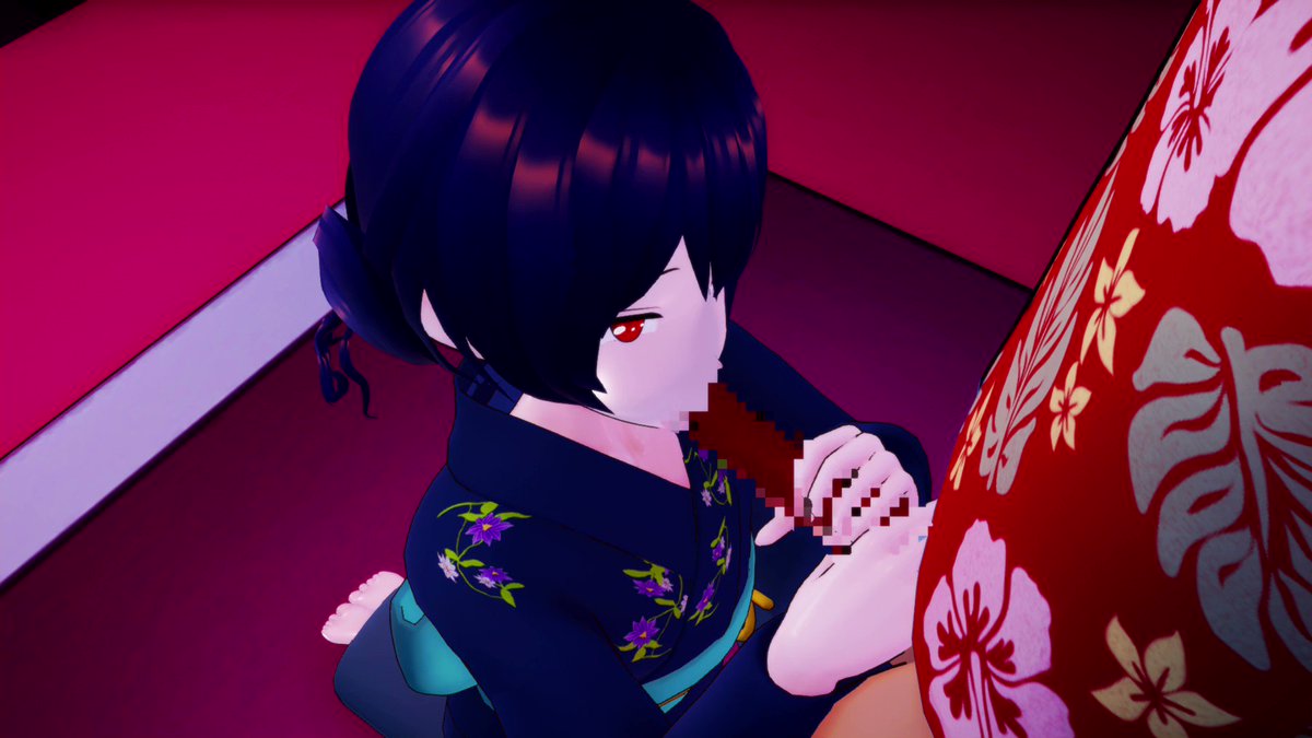 poko @MMD🔞 on Twitter: "喉まで犯されて感じちゃうrnz"