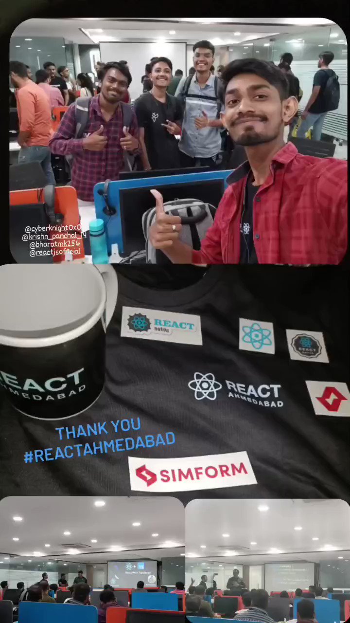 React Ahmedabad Reactahmedabad Twitter