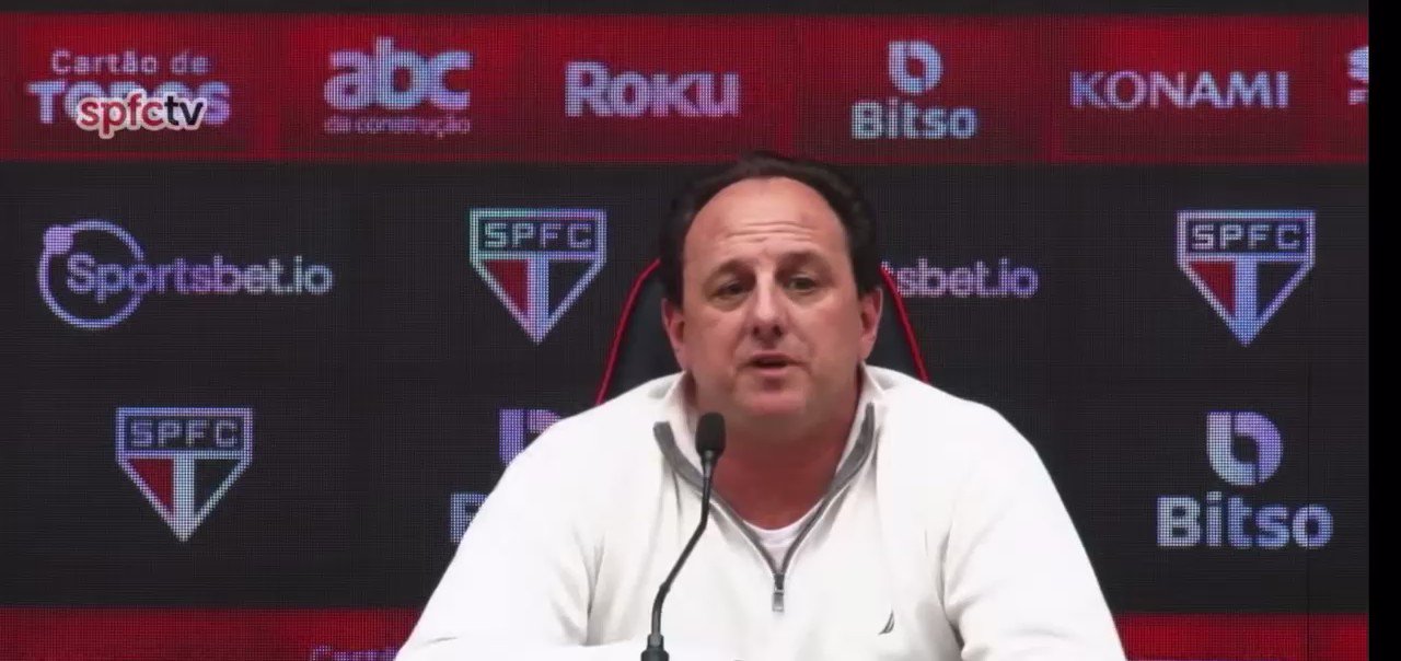 Somos São Paulinos on Twitter: "Rogério Ceni deu AULA aqui. Falou que abre mão da multa ...