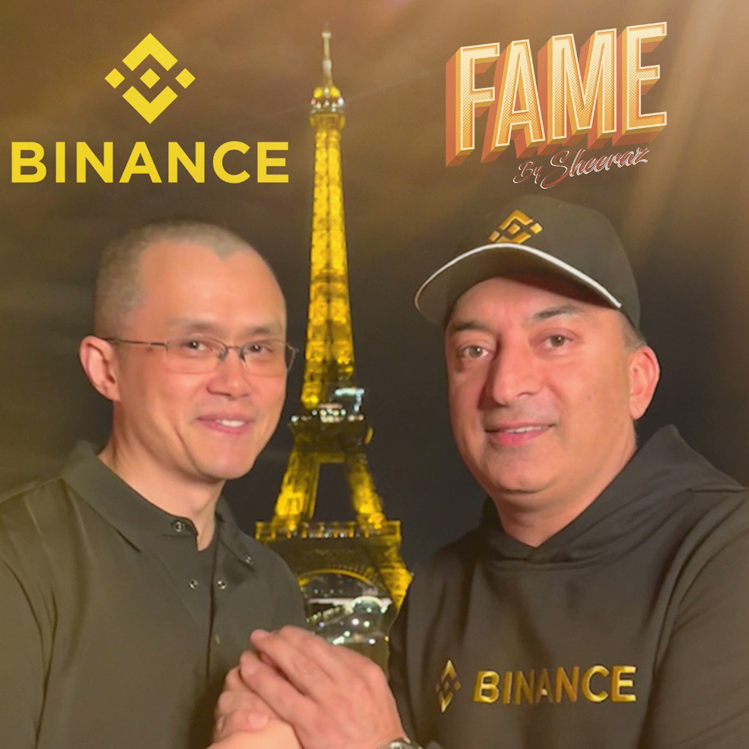 Sheeraz Hasan on Twitter: "FAME Exclusive! @cz_binance Founder and CEO @binance getting ready to ...