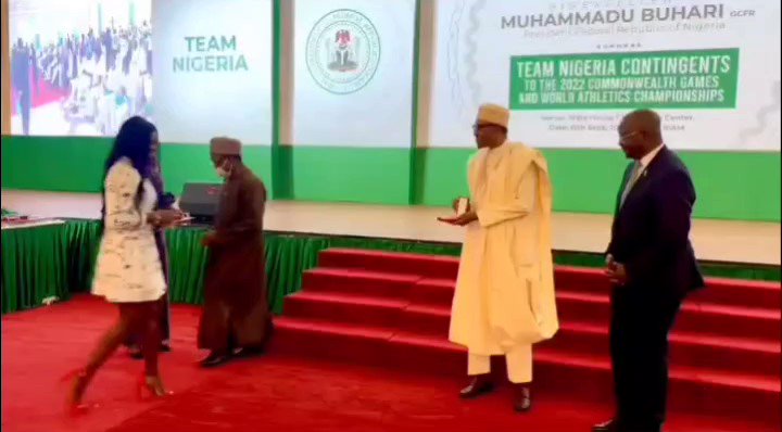 Spotlight on #PeterObi2003 #Obidatti023 on Twitter: "President Buhari today, conferred on Tobi ...