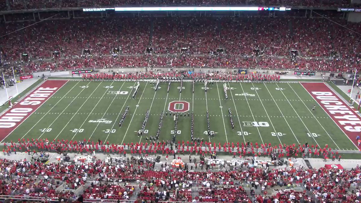 The Ohio State University Marching Band on Twitter: "Didn't get a chance to watch our halftime ...