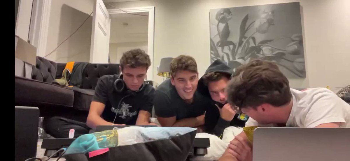 Lando Norris Fans on Twitter: "Our new favorite DJ Lando Norris with Max and friends on stream ...