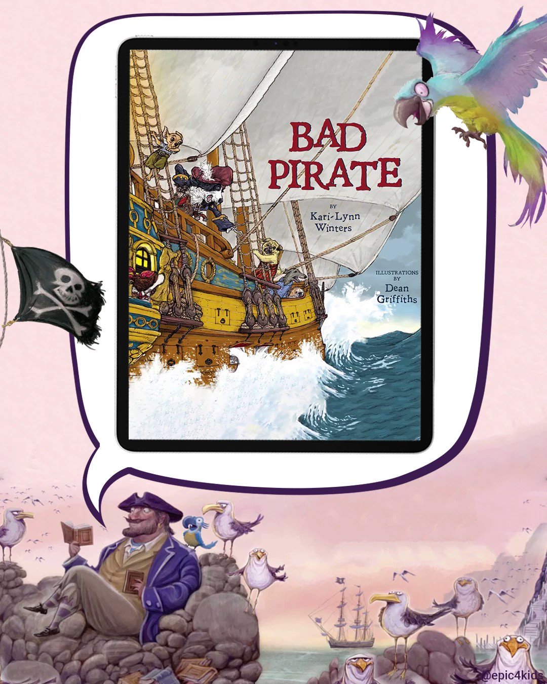 Epic for Kids on Twitter: "Arrrr matey! Check out this pirate ...