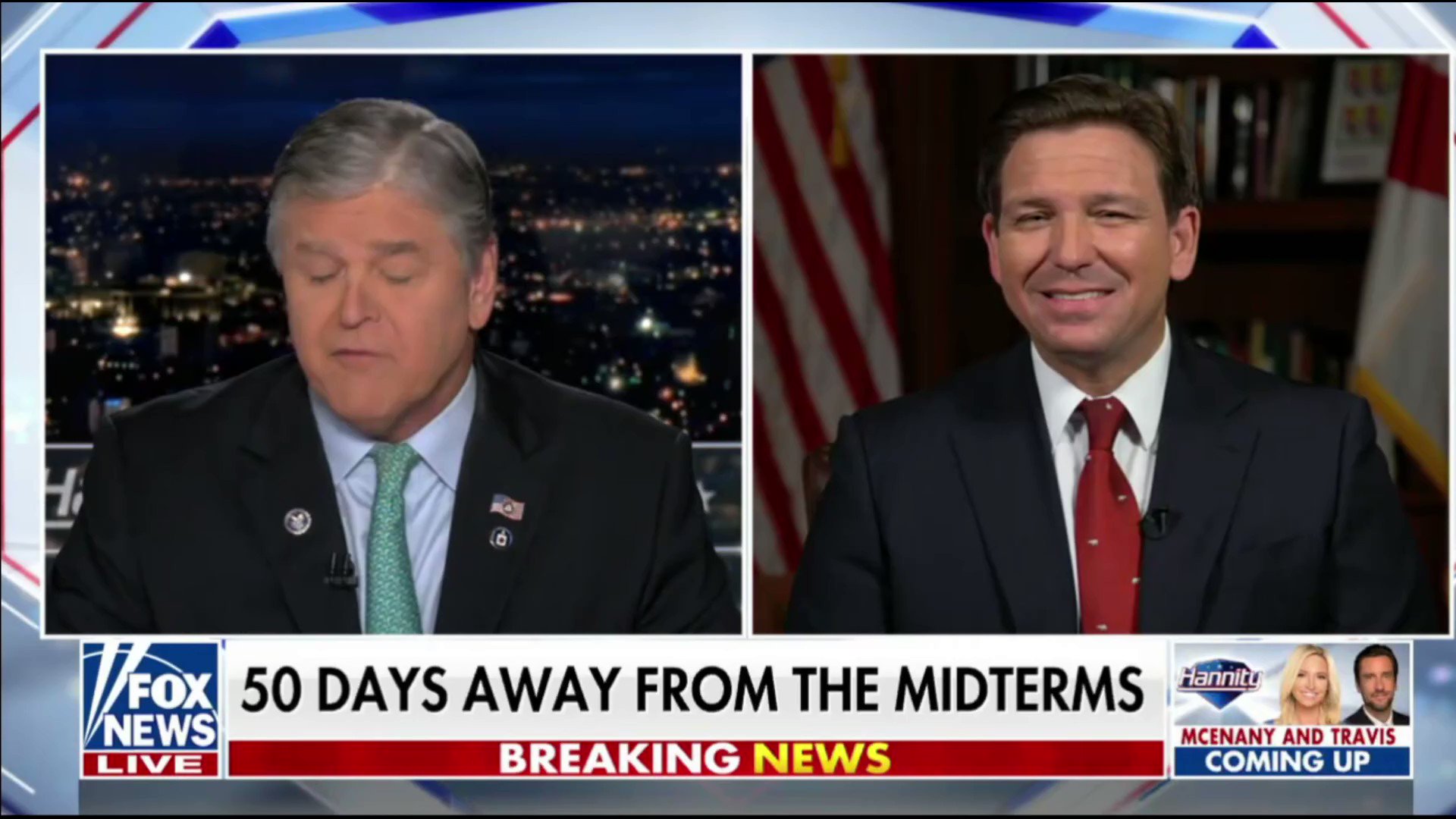 Floridas Voice On Twitter Ron Desantis When Asked On Debating Gavin