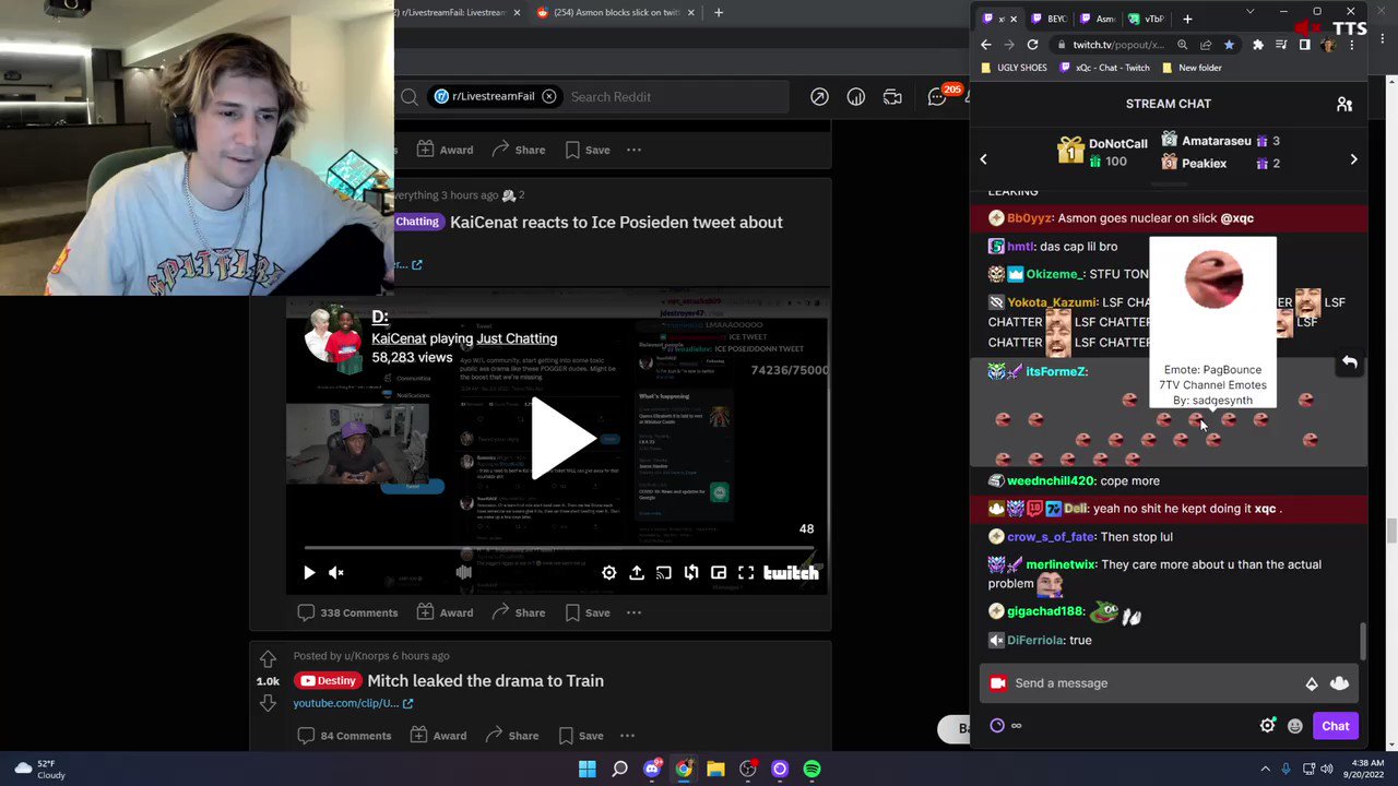 Dexerto on Twitter: "xQc believes Twitch should ban gambling streams because most streamers fail ...