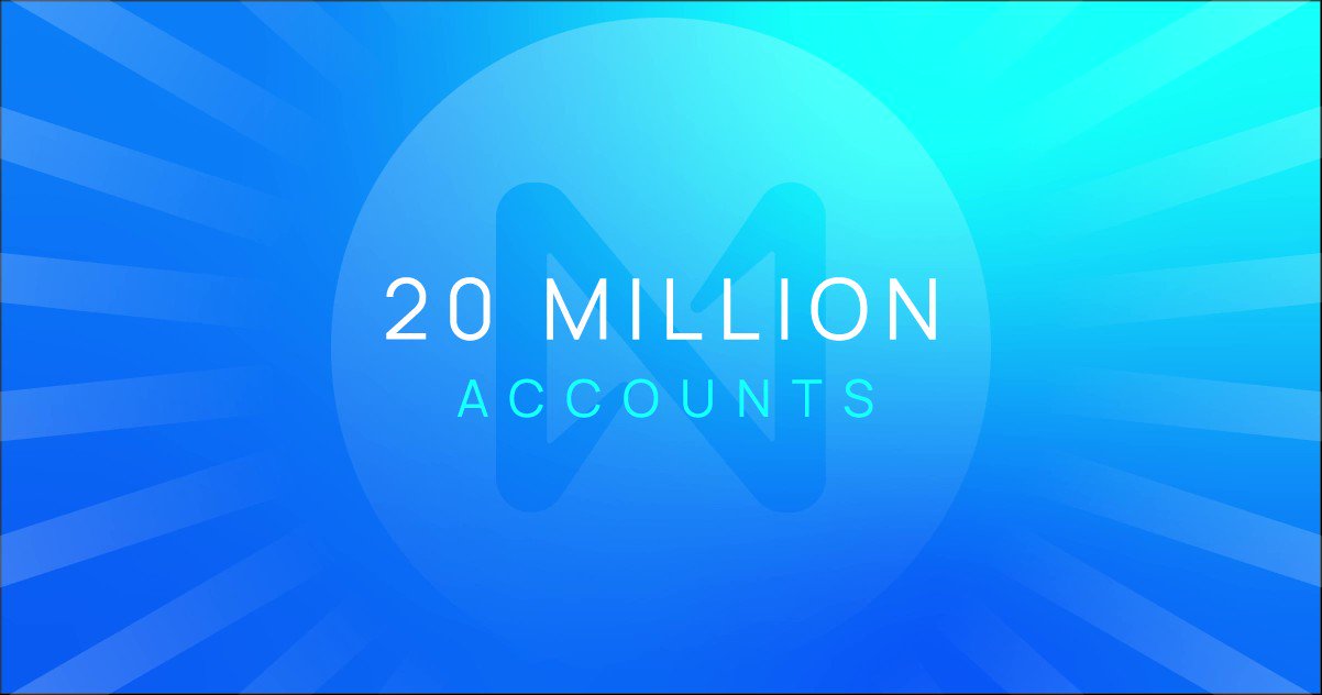 NEAR Protocol | Create Without Limits on Twitter: "20 million accounts. https://t.co/TeGPXPG6tN ...