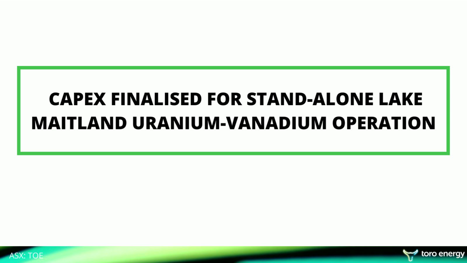 Toro Energy Limited (@ToroEnergyASX) / Twitter