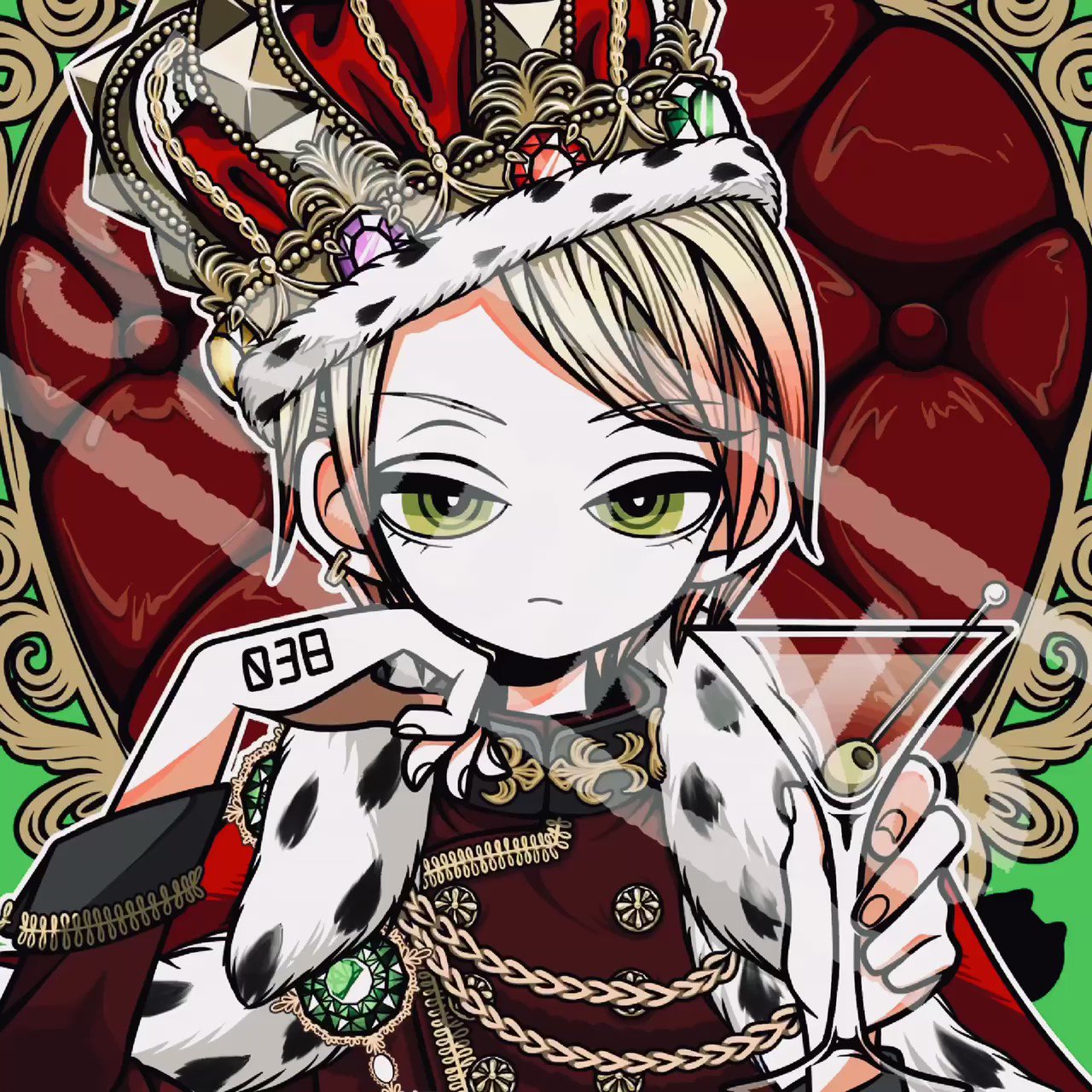 シラタニ🥂一次完売中🐈‍⬛ on Twitter: "🌟NEW DROP🌟 \一緒にKP(乾杯)しよう🍻／ お酒×女の子NFT【KP GIRLS】 #038 カクテルの王様マティーニ🍸👑 ⬛︎ ...