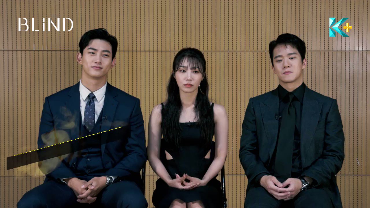 tvN’s Blind on Twitter: "#Blind cast interview with K-Plus Asia. Q: Similarities between their ...