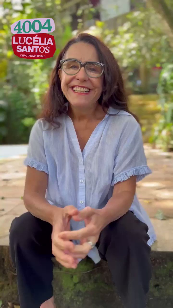 Lucélia Santos 4004 on Twitter: "Hoje vim esclarecer a dúvida de muita gente! Eu sou candidata a ...