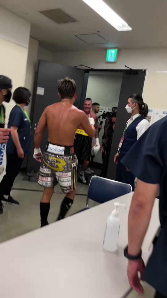 RIZIN FF English on Twitter: "KOUZI and Jizzy bury the hatchet backstage 🤝 『The Battle Cats ...
