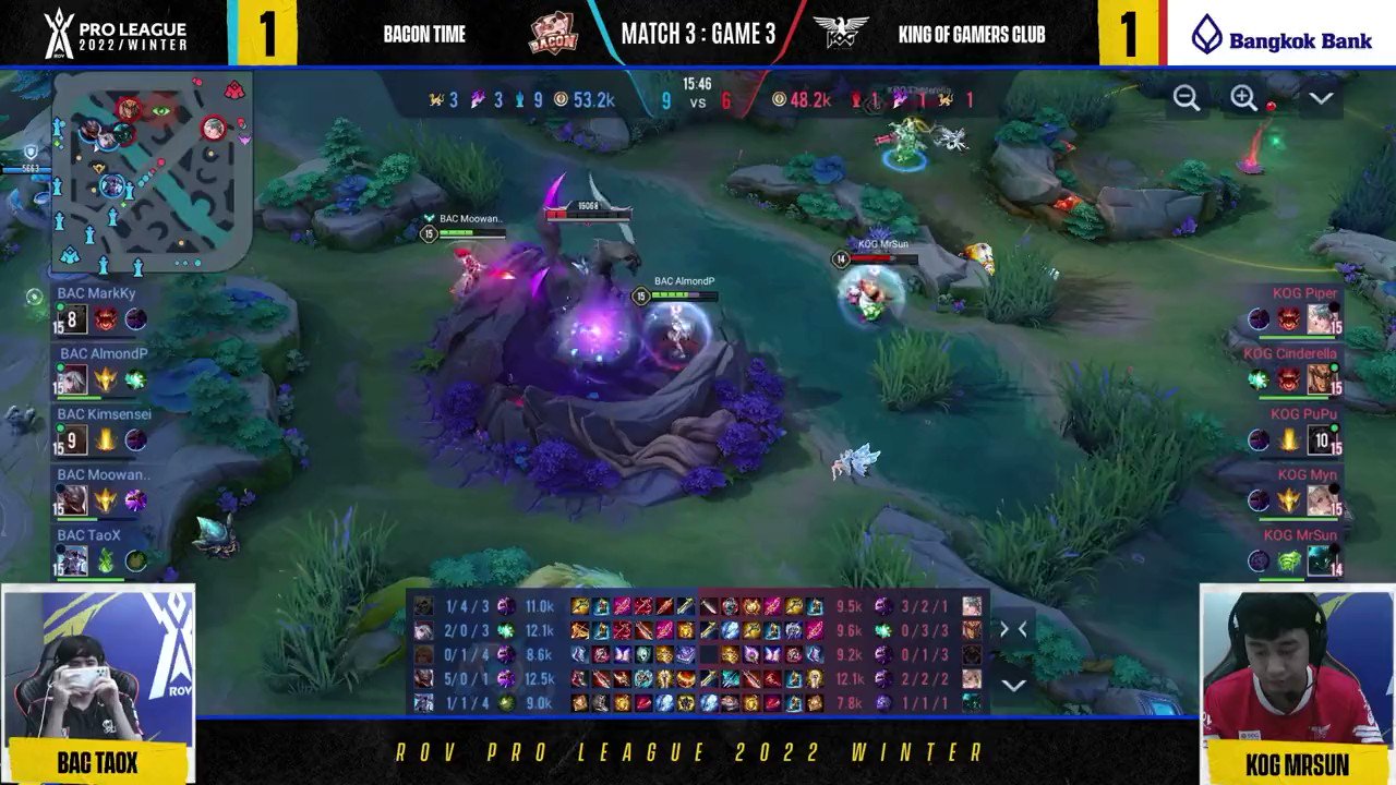 Garena RoV Thailand on Twitter: "พาไปดูช็อต Moowan ที่ควง Hayate รำแบบโคตรพลิ้ว จนซัดเรียงตัวจน ...