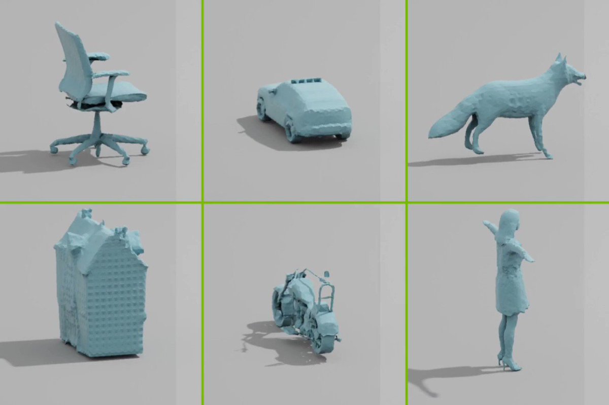 80 LEVEL on Twitter: "Check out GET3D, @nvidia's new generative model capable of creating fully ...