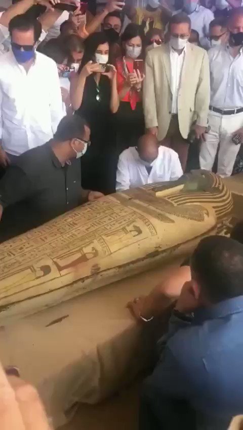World Of History On Twitter Archeologists In Egypt Opened An Ancient