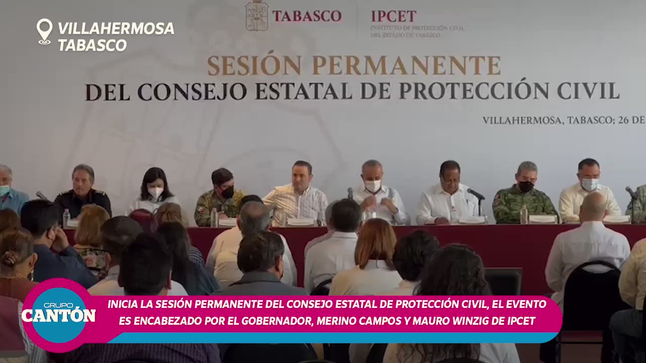 Tabasco Hoy On Twitter Almomento🔴 Inicia La Sesión Permanente Del