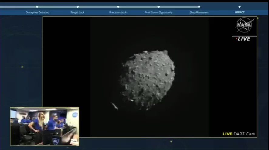 Insider Paper On Twitter Breaking 🚨 Impact Nasa Crashes Spacecraft