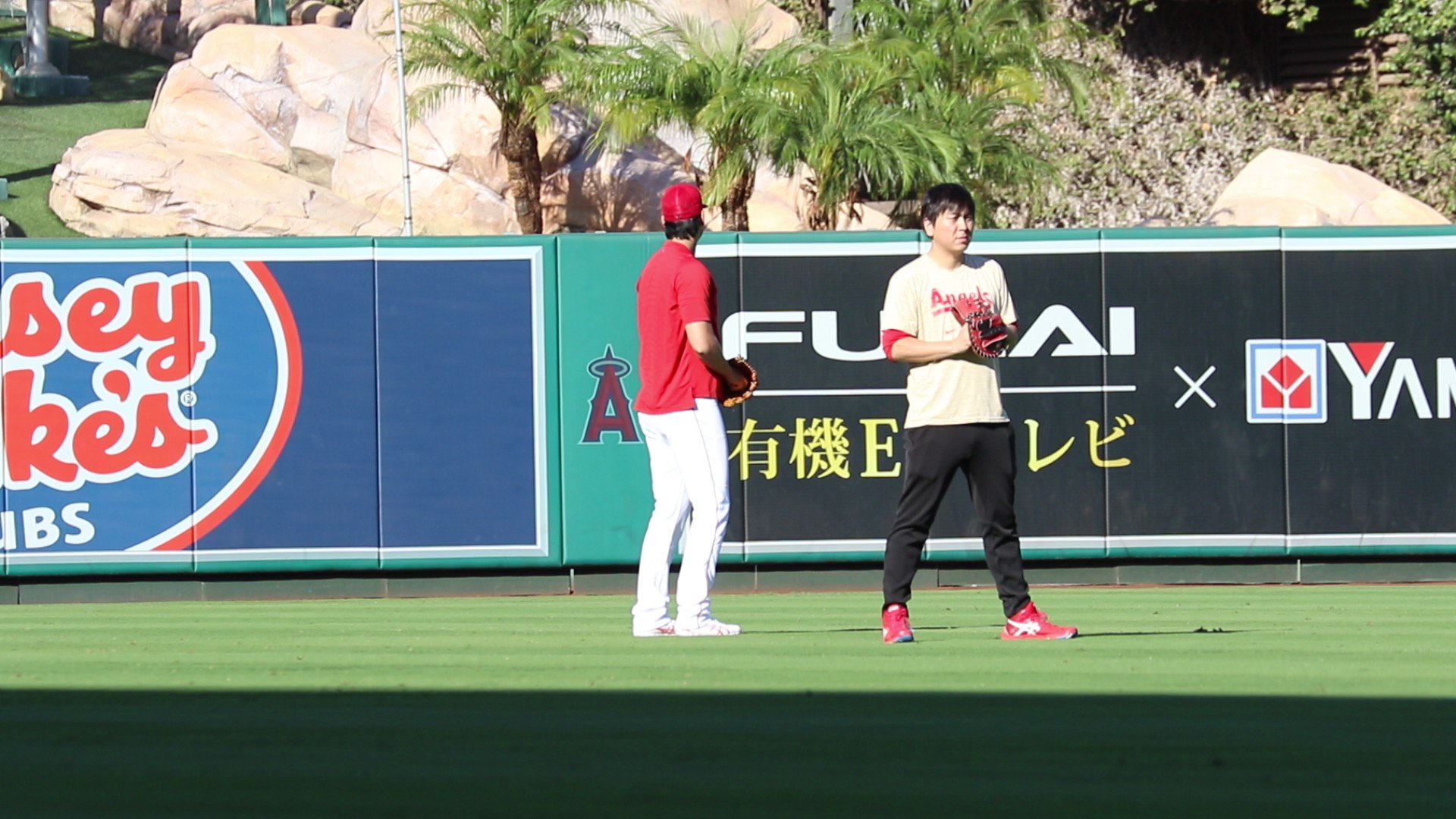 Full Count Mlb取材班 On Twitter エンゼルス・水原一平通訳⚾️ 大谷翔平選手が地元放送局バリースポーツ・ウエストから通訳なしでインタビュー🎤 仕事が1つなくなったか