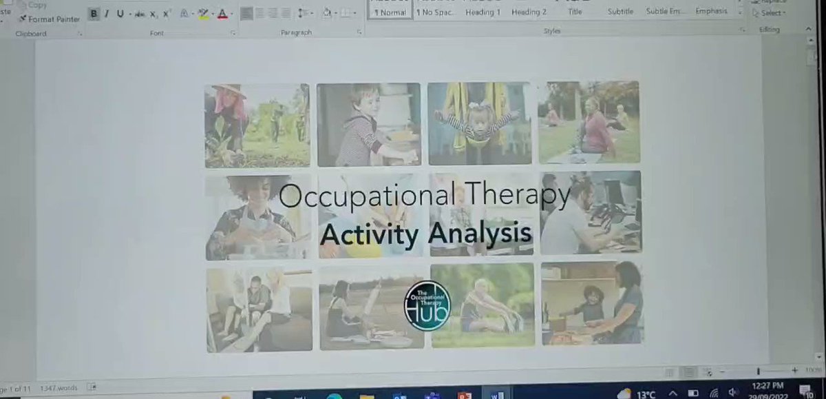The Occupational Therapy Hub on Twitter: "RT @ot_app_vic: Using new ...