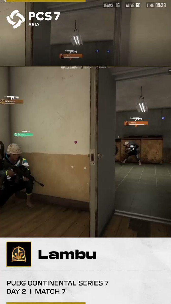 PUBG Esports KR on Twitter: "호 안에 수류탄 💣 PCS7 ASIA DAY 2 MATCH 7 #PUBGEsports #PCS7 #ProveYourself"
