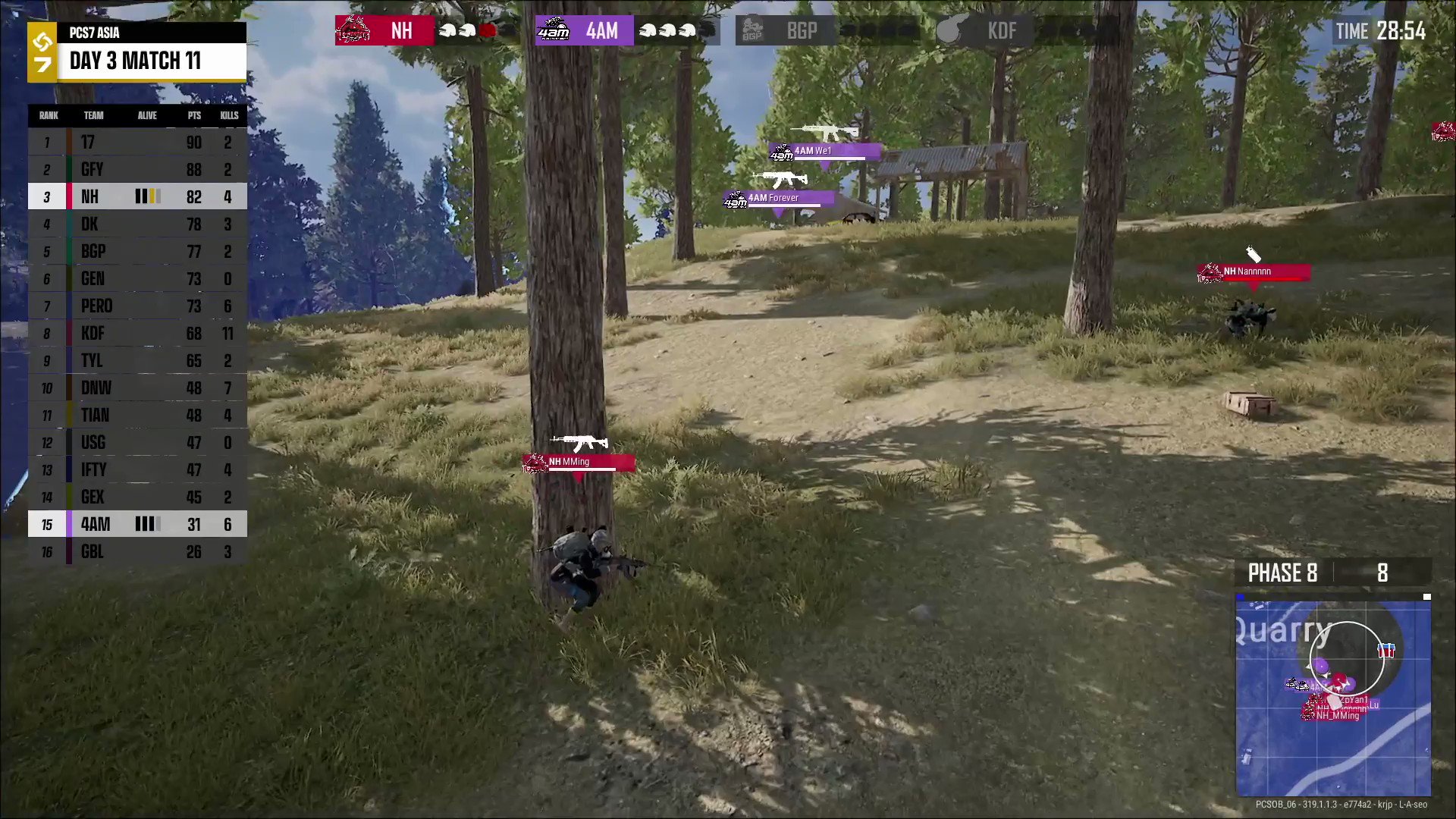 PUBG Esports on Twitter: "A 3vs2 turns out favorable for NH Esports 🔥 and they take the first 🍗 ...