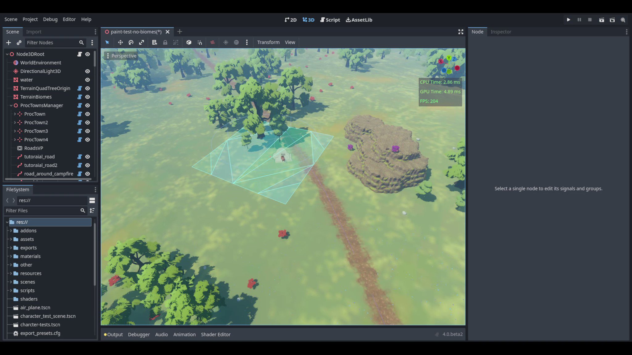 Wojtek Pe on Twitter: "#Godot4 beta2 is still a little bit buggy sometimes :D Looks like a ...