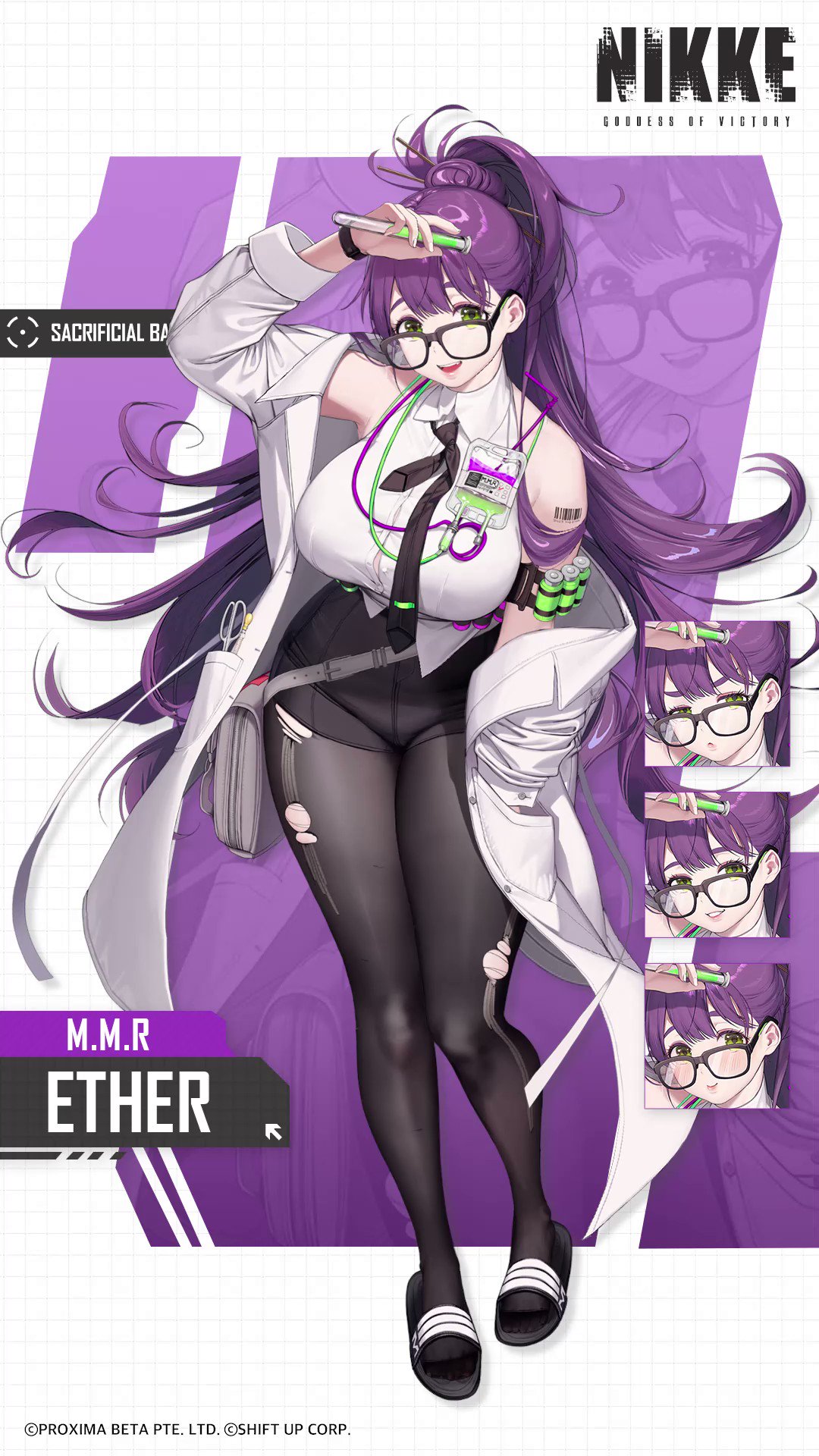 GODDESS OF VICTORY: NIKKE | PRE-REG NOW on Twitter: "【NIKKE PROFILE - Ether】 : Manufacturer ...