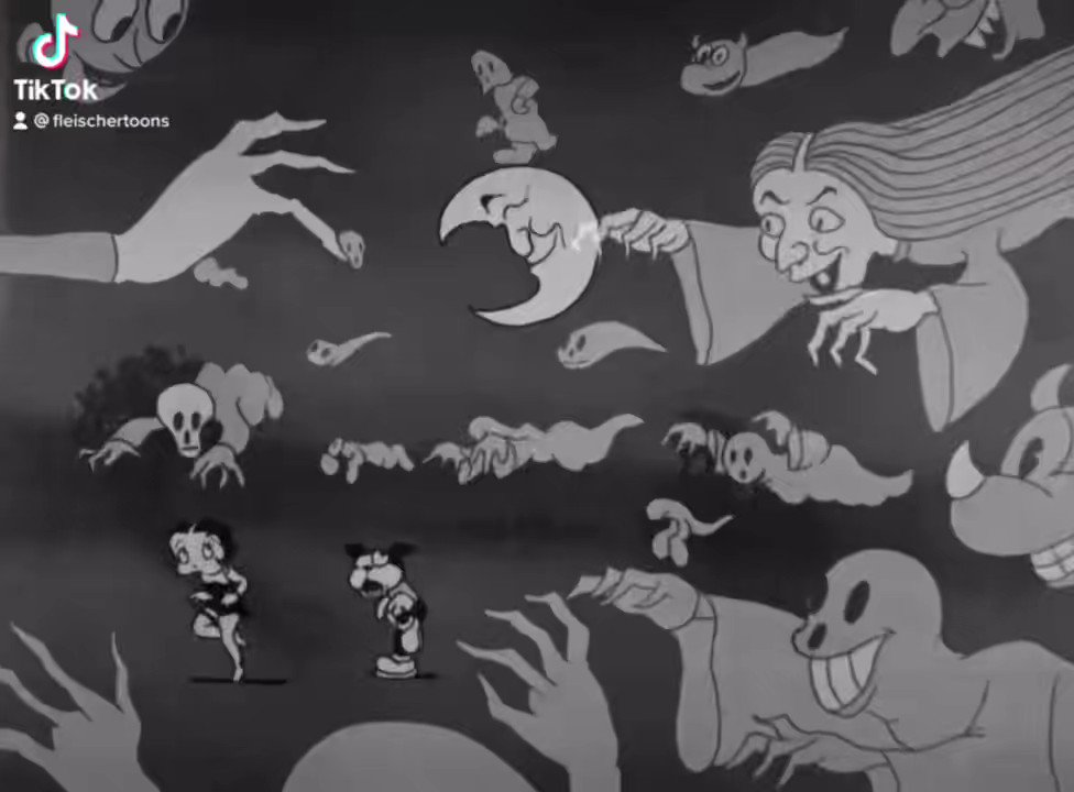 Fabulous Fleischer Cartoons Restored! on Twitter: "RT @fleischertoons: 👻Spooky Season👻 . # ...
