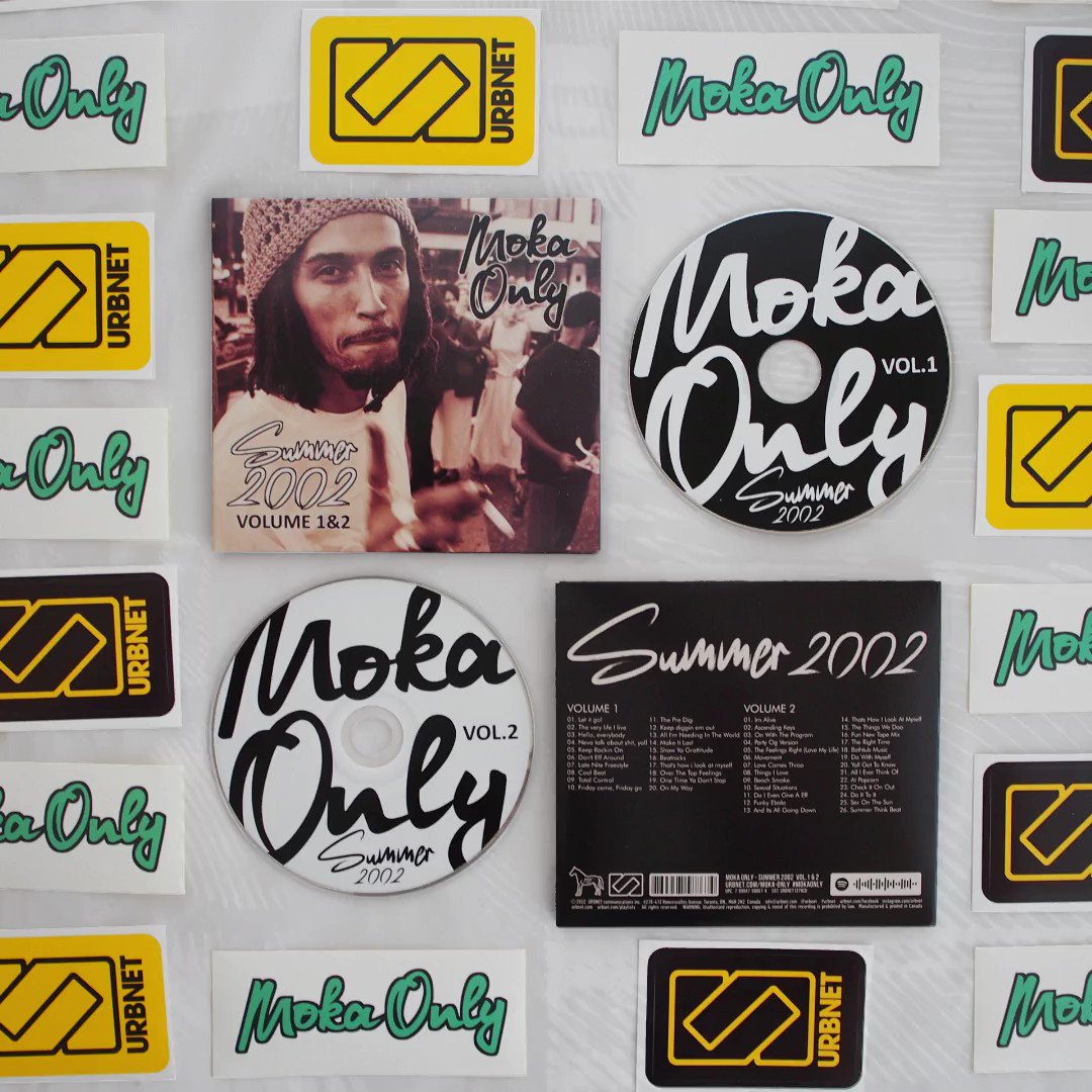 URBNET on Twitter: "IN STOCK, @MOKA_ONLY Summer 2002 Vol. 1 & 2 Double CD collection. Each CD ...