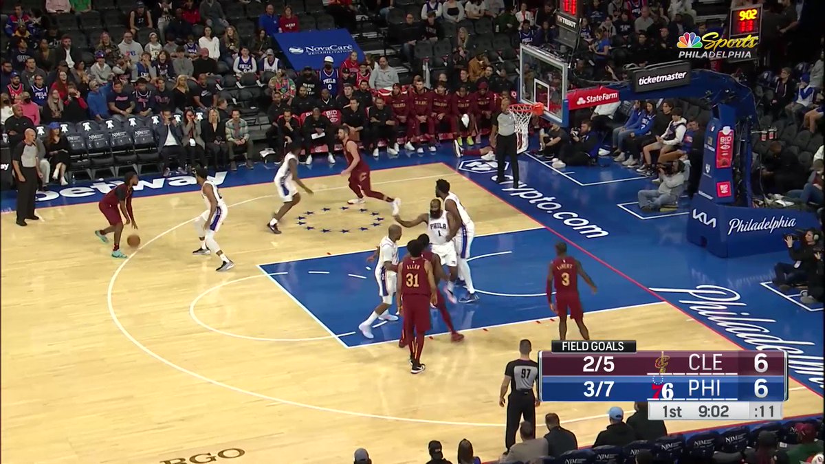 NBA on Twitter: "Donovan Mitchell nails the 3 for his first ever @cavs bucket! #NBAPreseason is ...