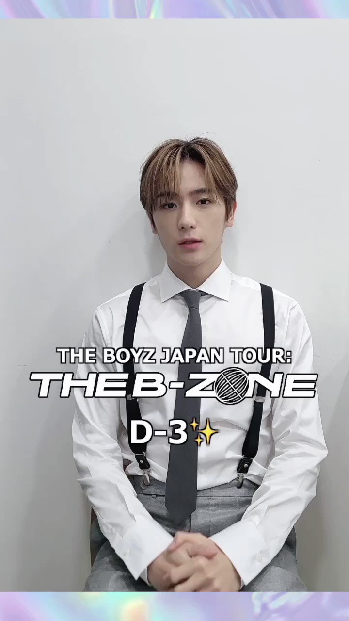 THE BOYZ JAPAN OFFICIAL on Twitter: "THE BOYZ JAPAN TOUR: THE B-ZONE🌐まで \あと3日😆／ ぜひTHE BOYZに 会いにき ...