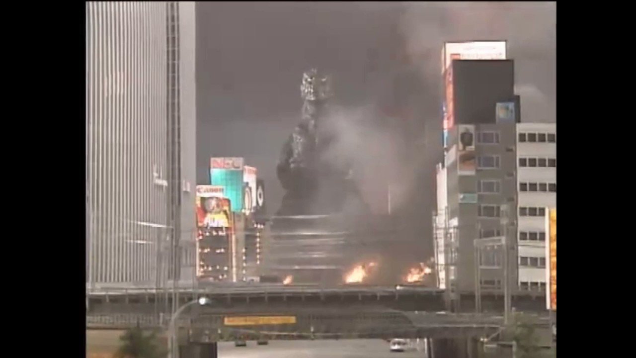 GiantMonsterAttack 🔞 on Twitter: "Behind the scenes on "The Return of Godzilla" (1984); filming ...